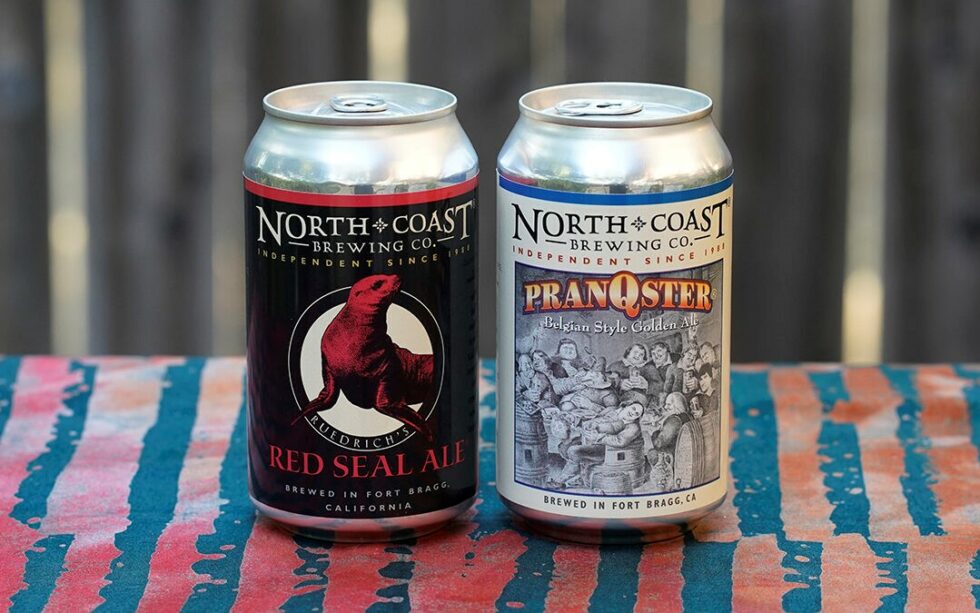 North Coast Brewing Company Cans Red Seal Ale and PranQster for the ...